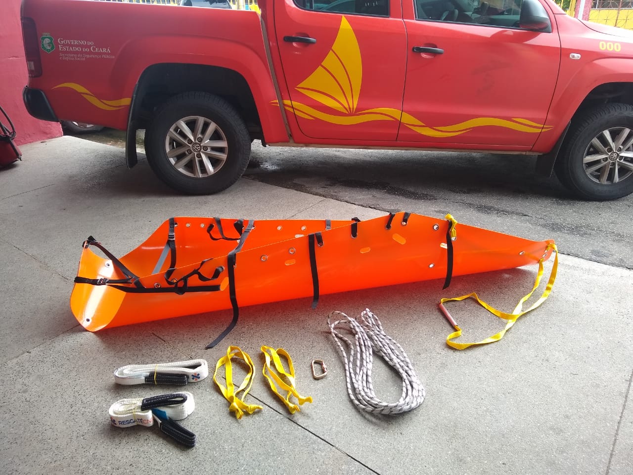 Maca tipo envelope chega a unidade de Maracanaú - Corpo de Bombeiros ...