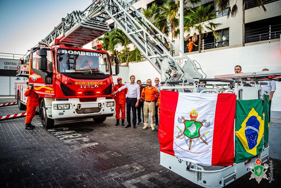 Corpo de Bombeiros do Ceará realiza primeira manutenção de garantia da ...